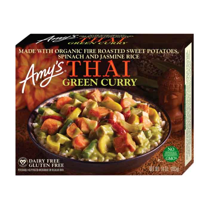 Amys Meal Thai Green Curry 10oz Pack Of 12