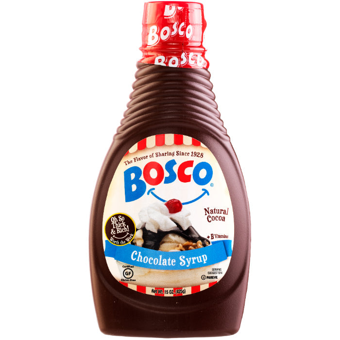 Bosco - Chocolate Syrup, 15 oz | Pack of 6