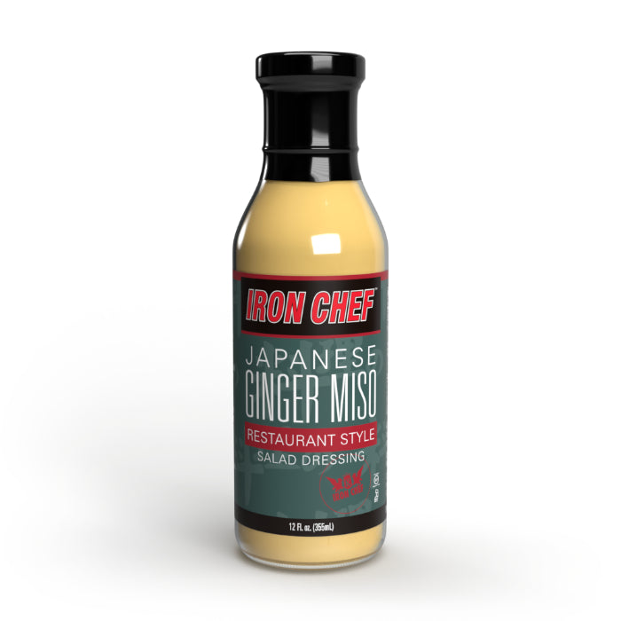 IRON CHEF - DRESSING GINGER MISO 12 OZ - Pack of 6