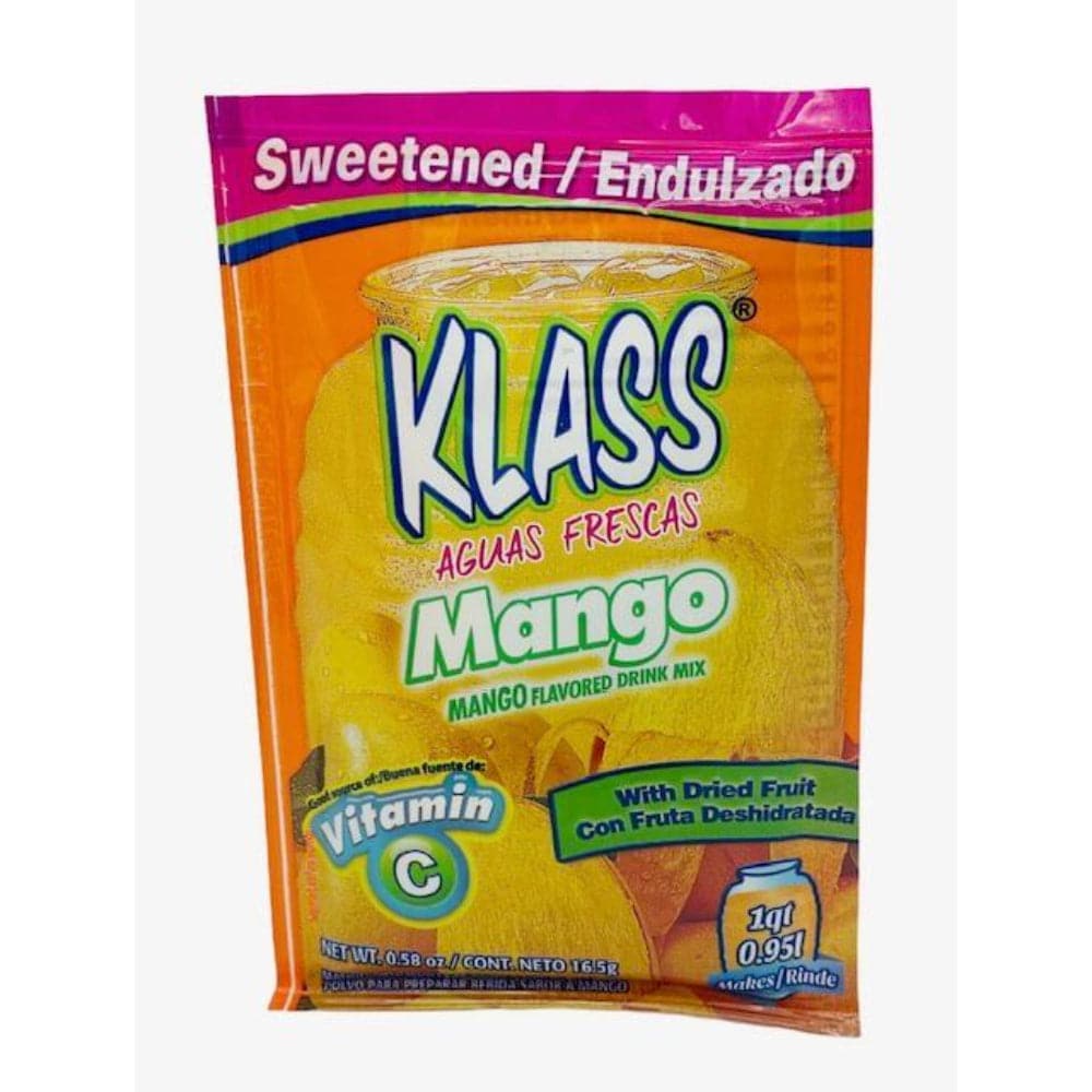 Klass - Beverage 1 Quart Mix Sweetened Mango, 0.58 Oz