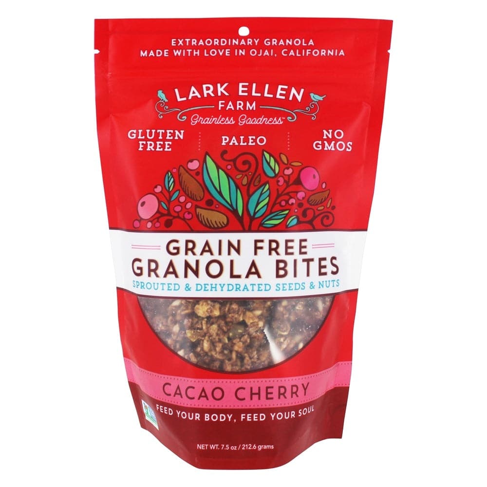 Lark Ellen Farm - Granola Bites Gluten Free Cacao Cherry, 7.5 Oz