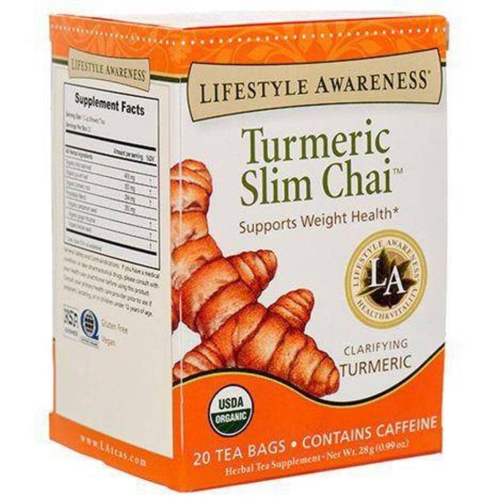 Lifestyle Awareness - Turmeric Slim Chai With Clarifying, 0.99 Oz
