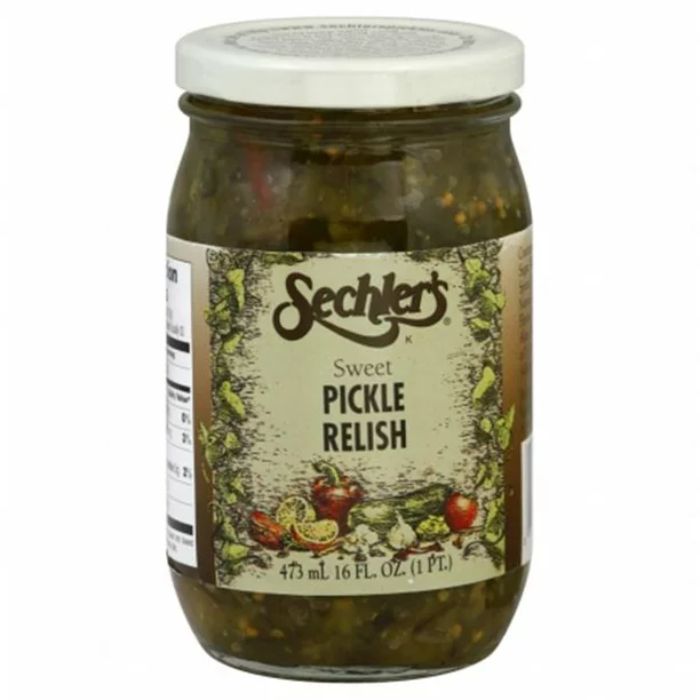 Sechler's - Sweet Pickle Relish, 16 Oz | Pack of 12