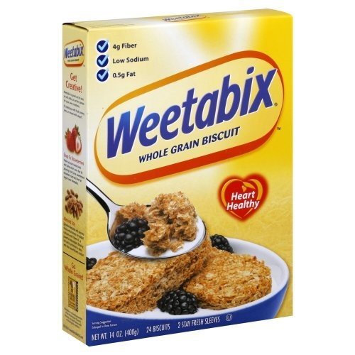 Weetabix Cereal Whole Wheat Natural 14 Oz - Pack Of 12