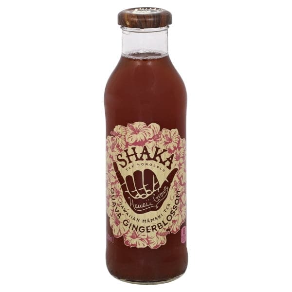 SHAKA TEA: Tea Guava Gingerblossom, 14 Oz | Pack of 12