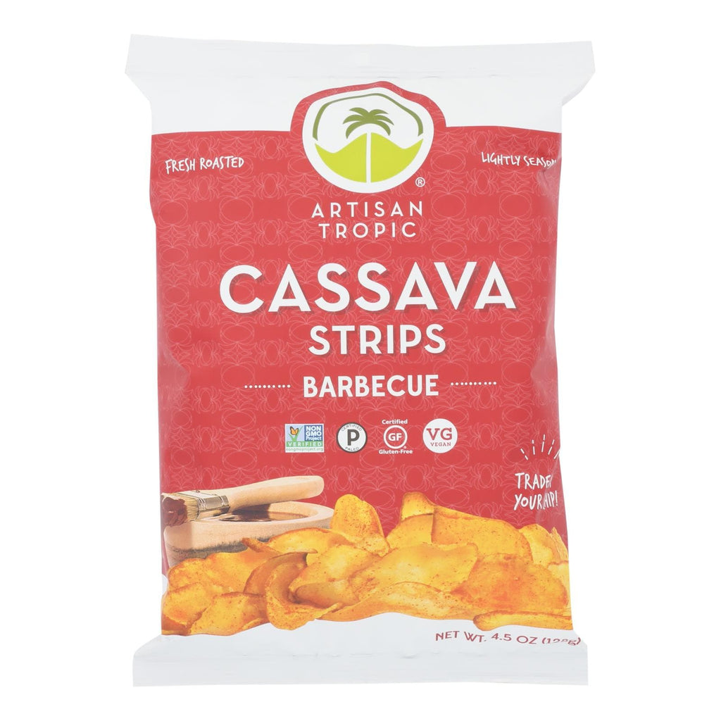 Artisan Tropic Cassava Strips Barbecue, 128g | Pack of 12