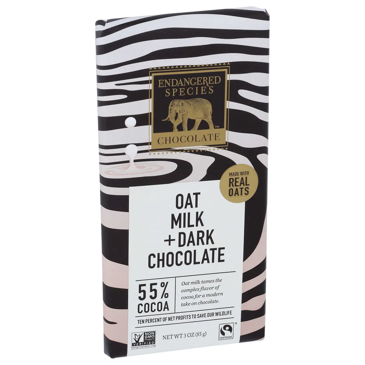 Endangered Species Oat Milk Dark Chocolate - Vegan & Ethical Indulgence