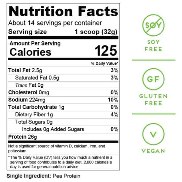 Green Boy - Yellow Pea Protein Powder, 16oz – PlantX US