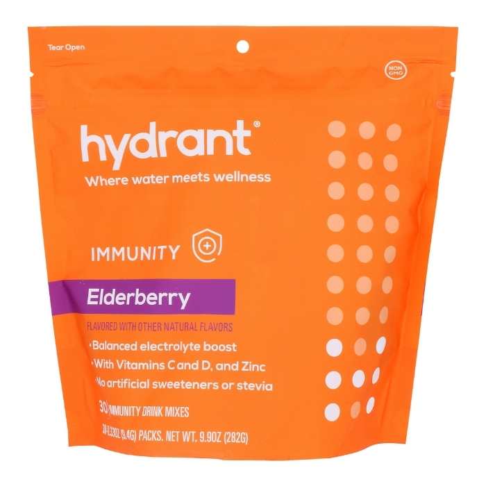 Hydrant - Immunity Elderberry Hydration Mix, 30 Sachets
