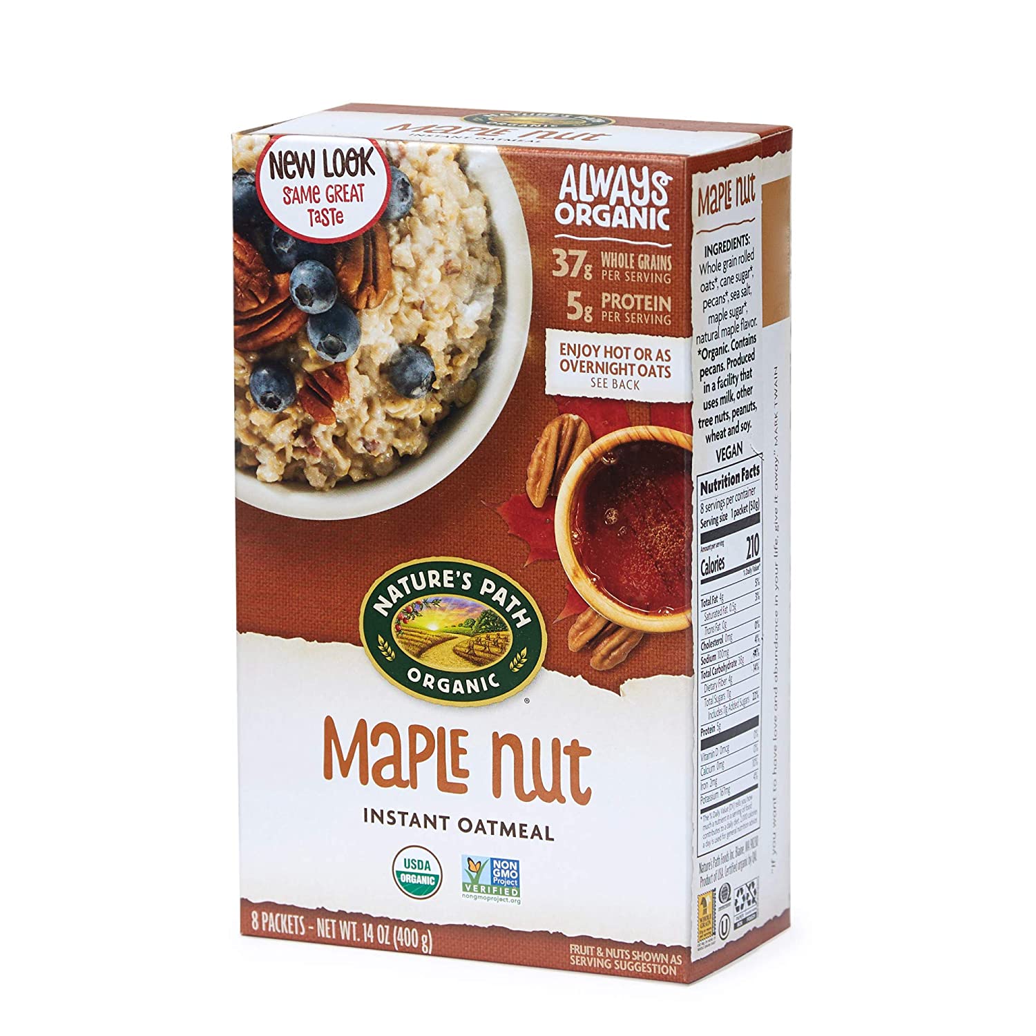 Nature's Path | Maple Nut Hot Oatmeal 8ct