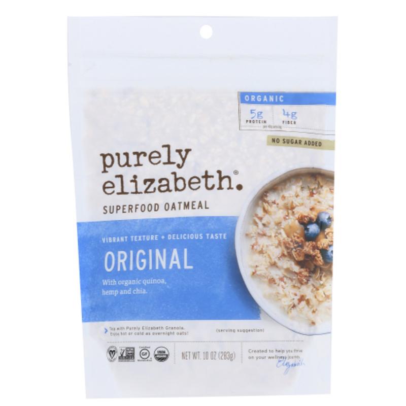Purely Elizabeth – Oatmeal Original, 10 oz – PlantX US